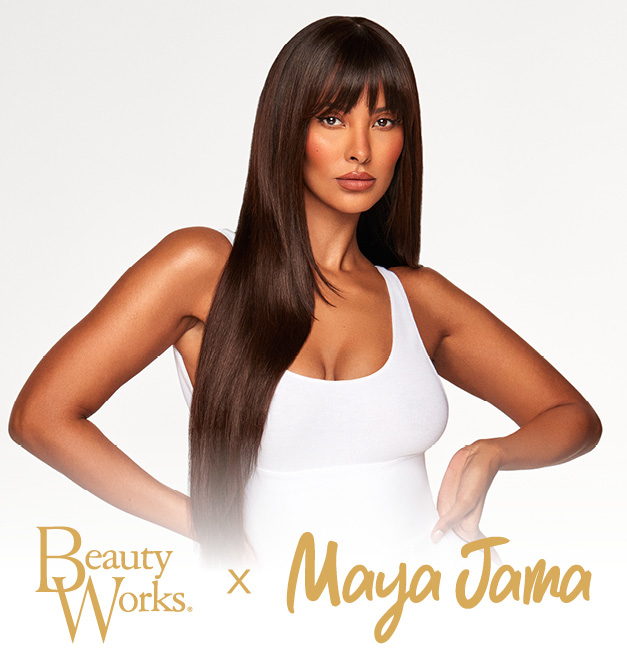 Maya Jama Clip-in Fringe Hair Extension | Beauty Works